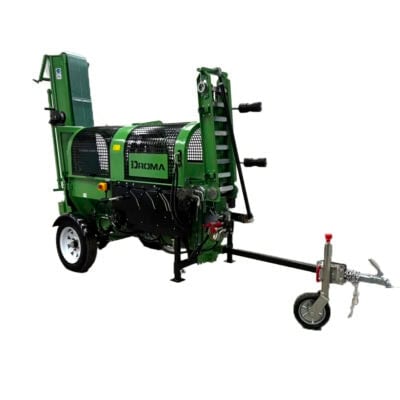 Klapikone 12 t / 16,5 hp hihnakuljettimella, Droma Wood - maceakauppa.fi