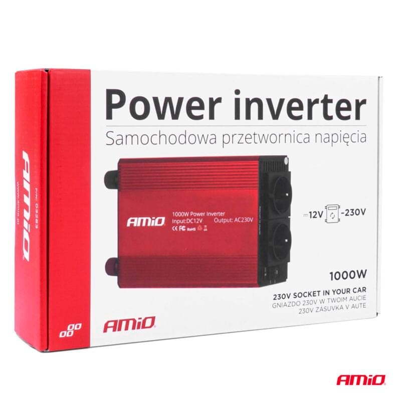 Invertteri 12V 230V 1000W - maceakauppa.fi
